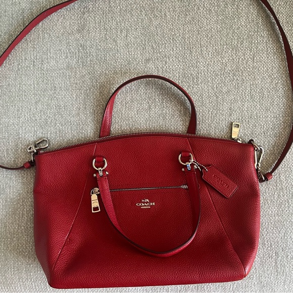 Coach | Bags | Red Coach Purse | Poshmark